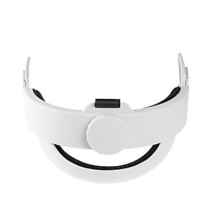Ermorgen VR Head Strap Compatiable for Quest 2, Replacement for Elite Strap Adjustable Clockwork Knob Design Non-Slip Head Strap with a Head Cushion, Virtual Reality Headset Accessories