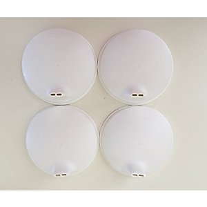 Tupperware Domed Sipper Seals Set of 4 in White