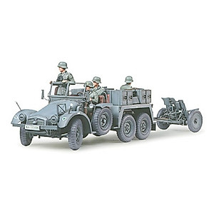 Tamiya Models Krupp Protze Towing Truck with 37mm Pak Model Kit