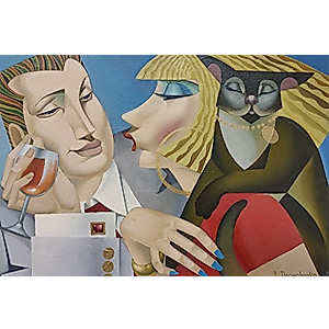Lovers with Cat
