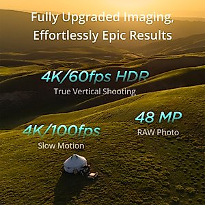 DJI Mini 4 Pro Quadcopter Drone with 128GB Card- Lightweight and Foldable Mini Camera Drone with 4K HDR Video, True Vertical Shooting, Obstacle Sensing and Intelligent Features (2 Items)