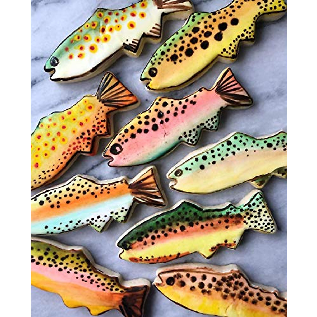 Fish Cookie Cutter 5" Made in USA by Ann Clark