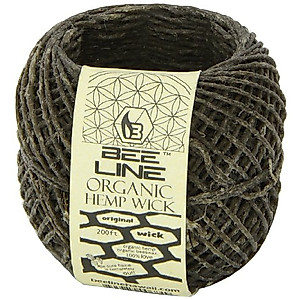 Bee Line Hemp Wick 200 FT Spool Regular Gauge
