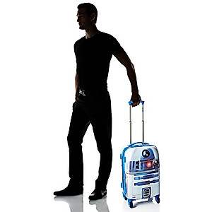American Tourister Star Wars Hardside Luggage with Spinner Wheels, R2D2, Carry-On 21-Inch