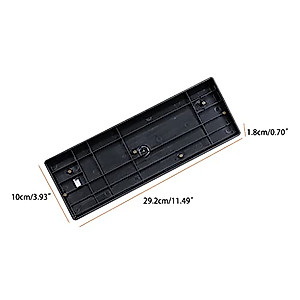 Kingjinglo Mini Keyboard GH60 Color Plastic Case for 60% Mechanical Gaming Keyboard Faceu 60 Plastic Shell Compatible Poker2 Pok3r Faceu 60 Plastic Shell
