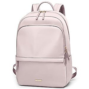 GOLF SUPAGS Laptop Backpack for Women Slim Computer Bag Work Travel College Backpack Purse Fits 14 Inch Notebook (Pink)