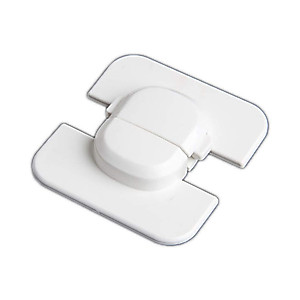 DOITOOL Refrigerator Latch Refrigerator Lock Fridge Freezer Door Lock Latch Catch to Keep Door Closed, No Tools Required and Easy Installation Refrigerators with Damaged Sealing Strips