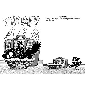 Bad Kitty vs the Babysitter (paperback black-and-white edition)