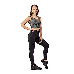 NEBBIA ECO Camo Green Mesh Breathe Sports Bra 411