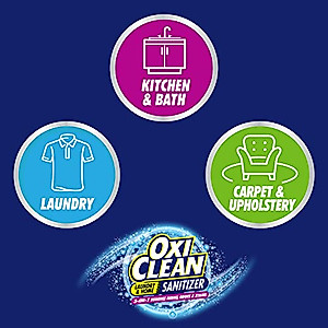 OxiClean Laundry & Home Sanitizer for Laundry, Kitchen, Bath, Carpet & Upholstery, 2.5 Lbs