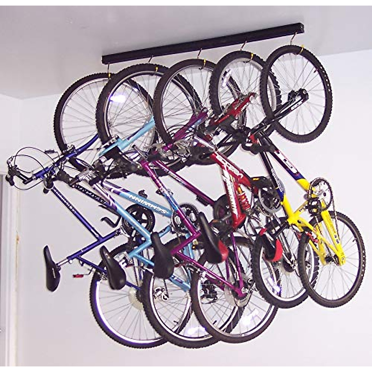 Titan Track Adjustable Overhead Bike Storage Rack (50" length) 50lbs. per hook Plus1 additional hook per track free