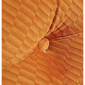 Shxime Large Triangular Headboard Triangular Reading Bed Rest Pillow Daybed Backrest Support Cushion (Orange, 79"x8"x20")