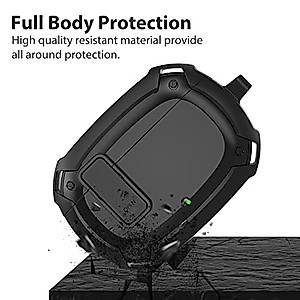 Valkit Compatible Beats Studio Buds/Buds + Case Cover with Lock, Hard Shell Protective Skin Cover Shockproof Case with Keychain Earbuds Case for Beats Studio Buds 2021/Beats Studio Buds + 2023