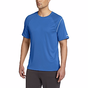 ASICS Men's Game Point Crew, Small, Electric