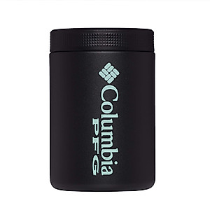 Columbia PFG Double-Wall Vacuum Can and Bottle Cozie, Black