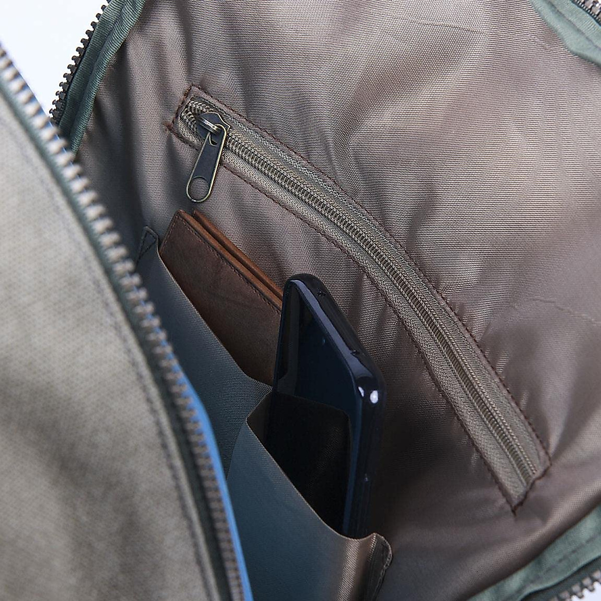 CERDÁ LIFE'S LITTLE MOMENTS Men's Travel Backpacks, Grey, Verde