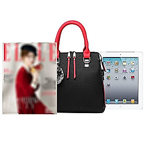 YAQUNICER Small Top-Handle Handbags Hobo Clutch Satchel for Women Purse Faux Leather Shoulder Crossbody Bag-Brown