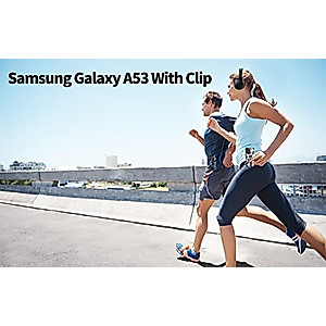 Case for Samsung Galaxy A53 Case with Screen Protector Samsung Galaxy A53 Case with Clip Galaxy A53 Case with Kickstand Military Grade Heavy Duty Camo Case for Samsung Galaxy A53 Men Women (Blue)