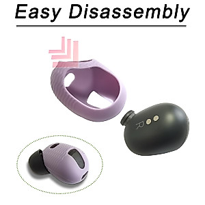 Luckvan 5 Pairs Anti Slip Sport Ear Cover for Google Pixel Buds Pro Ear Hook Earbuds Cover for Pixel Buds Pro Earbuds Replacement Ear Tips