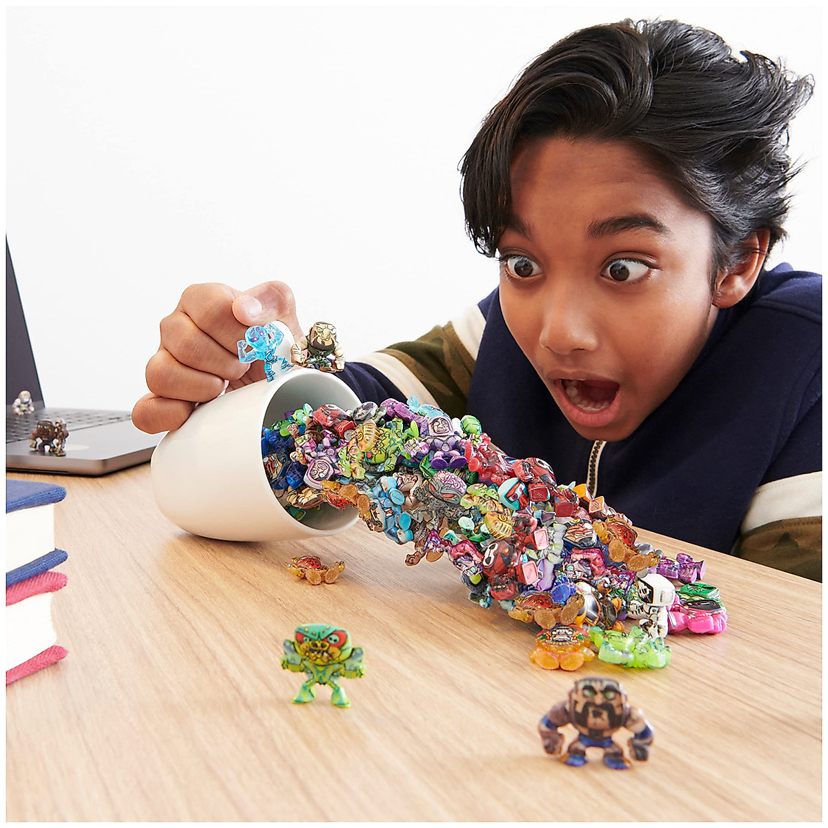 Million Warriors, 40-Pack Collectible Figures, Guaranteed Rare Warrior, Surprise Kids Toys for Boys and Girls Ages 5 and Up (Styles May Vary)