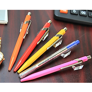 CREATIVE ART MATERIALS Caran D'ache Ballpoint Pen Metal Fluor Orange (849.030)