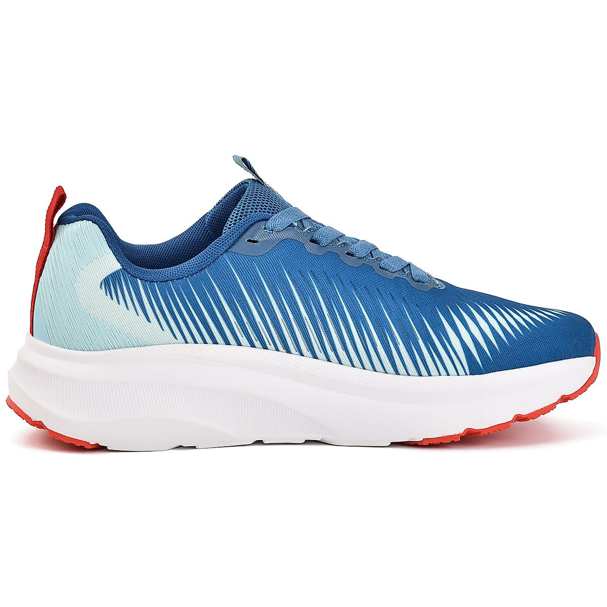 JACKSHIBO Wide Toe Box Shoes for Men Extra Wide Width Sneakers Women Road Running Walking Cloud Shoes Lightweight Breathable Cushioned Athletic Tennis Rubber Outsole Light Orange 9.5women/8men