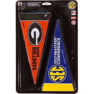 Ncaa Mini Pennant Set, SEC Conference Set, NEW