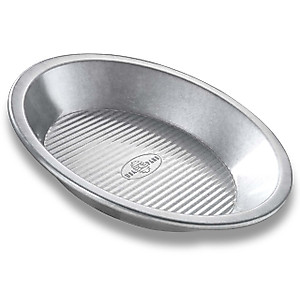 USA Pan Bakeware Aluminized Steel Pie Pan, 9-Inch