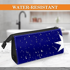 TBOUOBT Cosmetic Travel Bags, Makeup Case, Makeup Bag for Toiletries, Australian Federal Flag