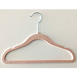 3 Sprouts Baby Hangers – Velvet Closet Clothes Organizers for Nursery, 10 Pack