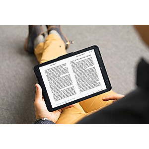 Security Tablet Case – CTA’s Security Case with Kickstand - Rugged Silicone Jacket and Anti-Theft Galvanized Steel Cable for iPad 7th/8th/9th Gen 10.2” - Black (PAD-SCKT10)