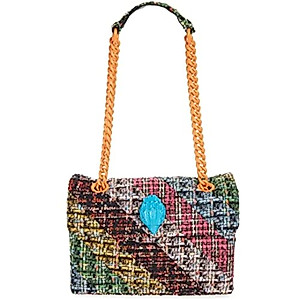Kurt Geiger Women’s Kensington Large Multicolor Tweed Shoulder Bag