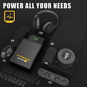 VTOMAN X1 Jump Starter with Air Compressor, Car Battery Jumper Starter (2500A, Up to 8.5L Gas/6L Diesel Engine) with 150PSI Auto Tire Inflator, 12V Portable Booster Pack, Lithium Jump Box Charger-Gray