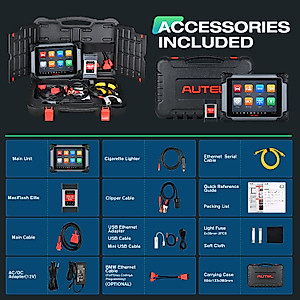 Autel MaxiSYS MS908S PRO II: 2024 J2534 ECU Programming Coding Adaption, Level-Up of MS908S Pro Elite MK908P II, Same Programming As MSUltra MS919 Elite II PRO, AutoScan 2.0, Active Test 36+ Services
