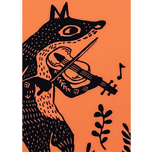 modern-twist Sip Set, Food-Grade Silicone, Waterproof, Dishwasher, Freezer Safe, Reusable Cups – Orange Fox Family, Pack of 2