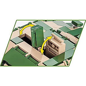 Cobi toys 555 Pcs Hc WWII /2558/ Jagdpanzer 38 (Hetzer)