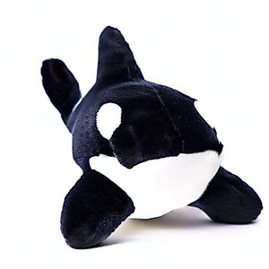 TAMMYFLYFLY The Orca Blackfish Long Big Killer Whale Stuffed Animal Sea Critters Plush Doll (39cm)