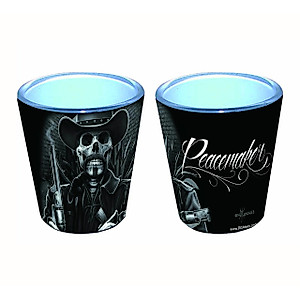 David Gonzales Art Shot Glass - Western - Set of 3