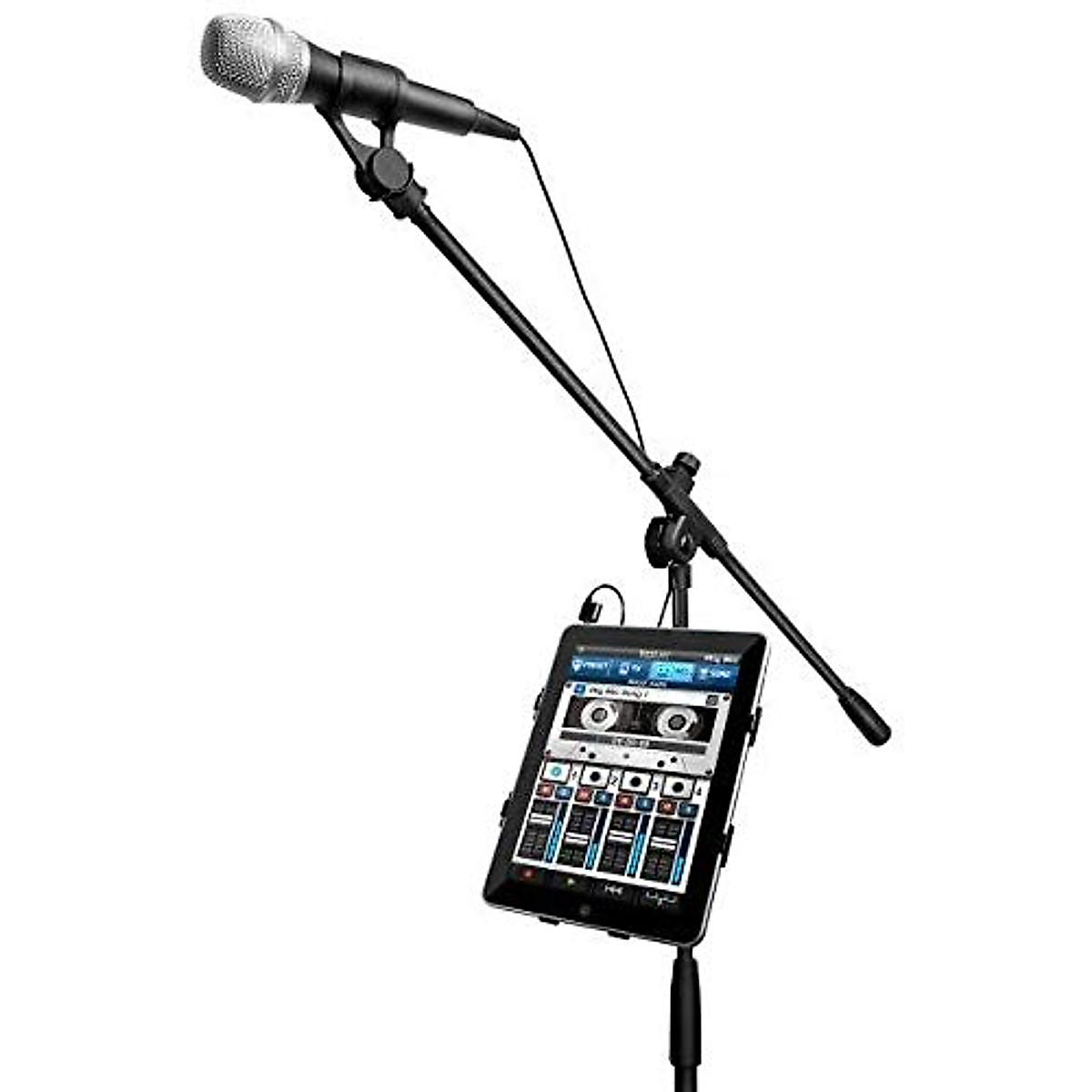 IK Multimedia iRig Mic Handheld Condenser Microphone for Mobile Devices, Metal Housing, 3.5mm Jack for iPhone, iPad, iPod Touch, and Android Devices Plus Headphone Output