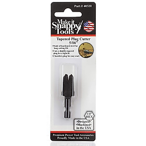 Make it Snappy Tools 5/16" Tapered Plug Cutter