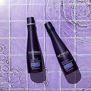 Nexxus Keraphix Shampoo for Damaged Hair Keraphix with ProteinFusion Silicone-Free with Keratin Protein and Black Rice 13.5 oz