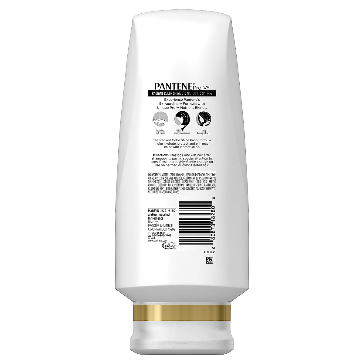 Pantene Pro-V Radiant Color Shine Conditioner, 17.7 Fl Oz