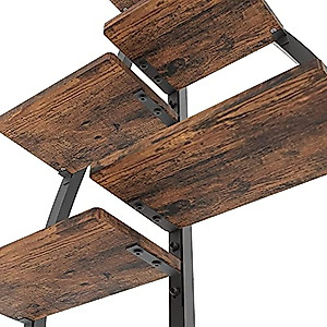 GDLF Plant Stand Indoor Tall Plant Shelf Metal Tiered Hanging Shelf, 59"