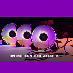 Cooler Master 1-to-5 ARGB Splitter Cable / 5V - Support 3-pin Addressable RGB - LED Sync Cable for MasterFan/MasterLiquid ARGB Series Support(ARGB 1-to-5 Splitter)