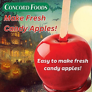 CONCORD CANDY & CARAMEL APPLE KITS (Makes 20 candy apples)
