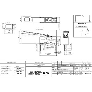 Condensate Pump Replacement Switch Zingear G606 replaces Crouzet 83133169