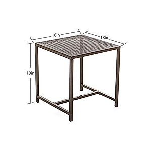 W HOME Rocker 3 PCs Furniture Set, Brown