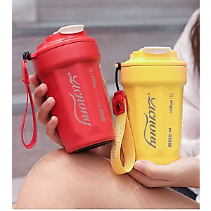 16 oz New 316 Stainless Steel Vacuum Insulated Tumbler - Coffee Travel Mug Spill Proof with Lid - Thermos Cup for Keep Hot/Ice Coffee,Tea and Beer (A)