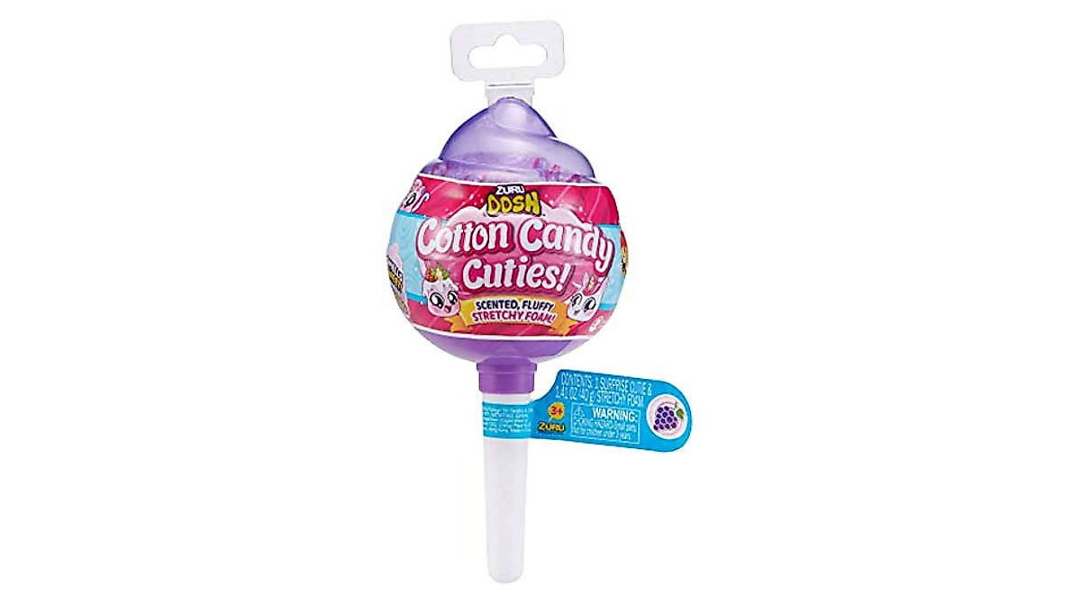 Oosh Slime Cotton Candy Cuties Series 2 by ZURU (Purple) Scented ...