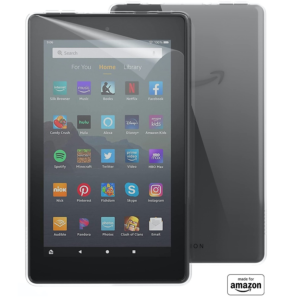 Made for Amazon Clear Case for Amazon Fire 7" Tablet